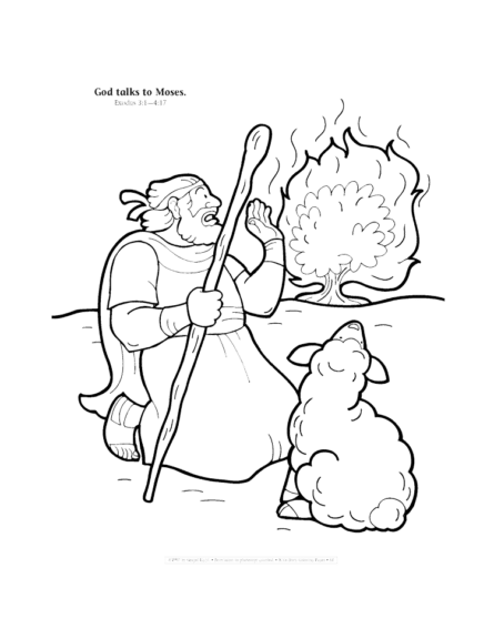 52 FREE Bible Coloring Pages for Kids from Popular Stories