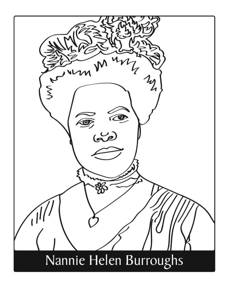 30 Free Coloring Pages to Celebrate Black Faith Leaders