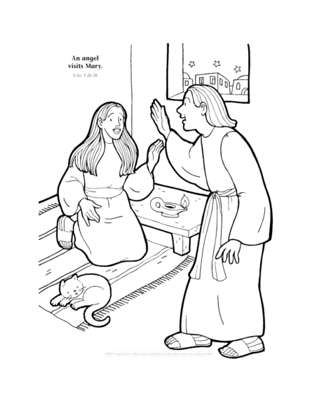 52 FREE Bible Coloring Pages for Kids from Popular Stories