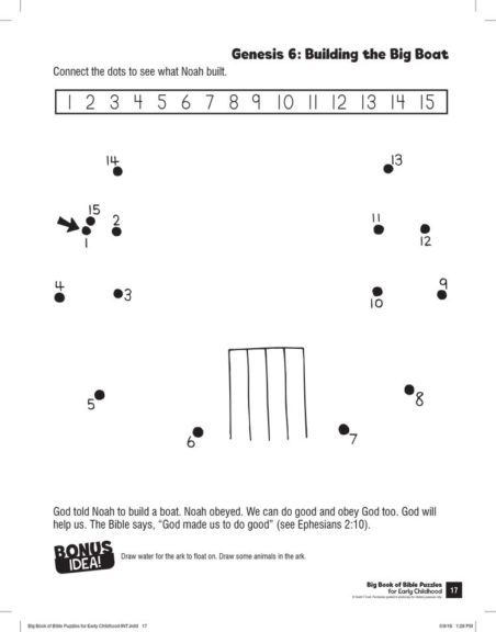 Simple Noah's Ark Crafts and Activities You Can Download for Free