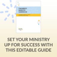 How to Set a Vision for Your Children's Ministry - Ministry Spark