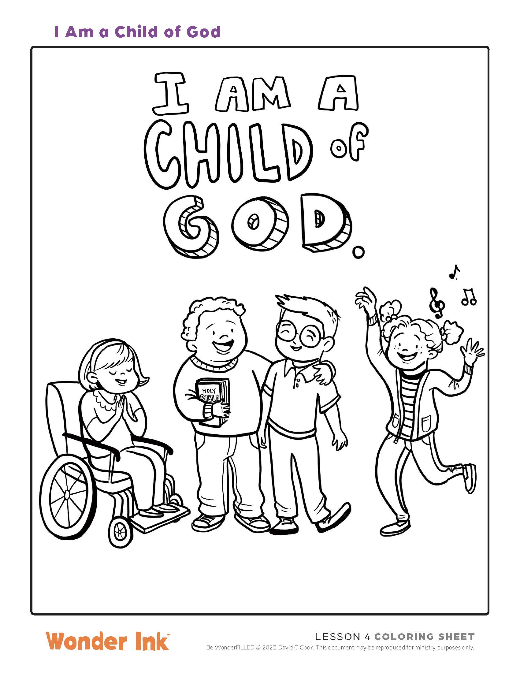 Free Printable Coloring Sheets | Ministry Spark