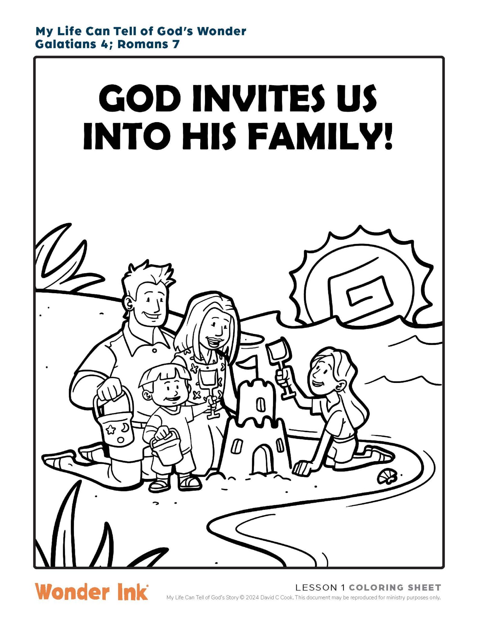 Free Printable Coloring Sheets | Ministry Spark