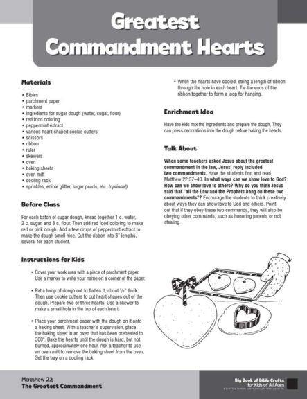 10 Commandments Activities Free to Download